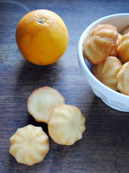 Chase away the greys: Orange-scented Financiers | Kitchenist